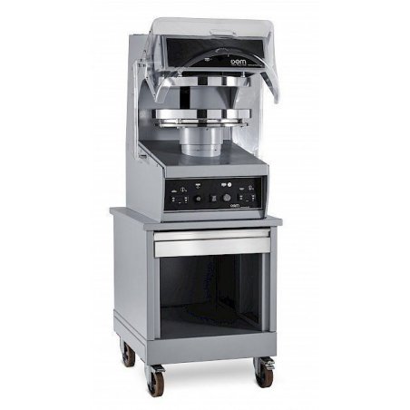 Formadora laminadora de pizza OEM PizzaForm PF50MT de 50cm de diámetro