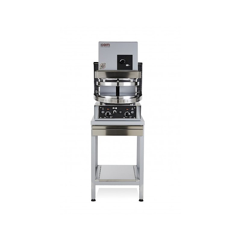 Formadora de pizza OEM PizzaForm PF33MT SV de 33cm de diámetro con borde